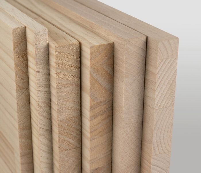 Tableros alistonados de madera de alta calidad | Grupo Gámiz